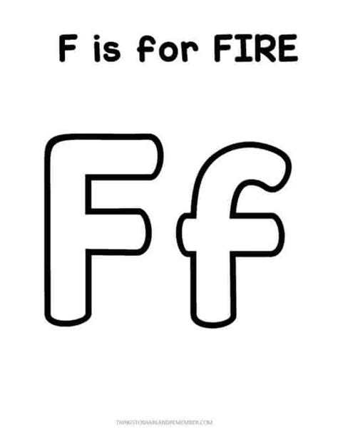 What Color Is The Letter F