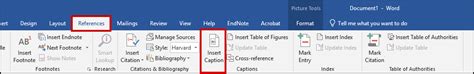 Word Automatic Table Of Figures Support And Information Zone