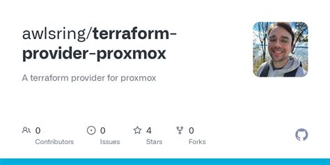 Github Awlsringterraform Provider Proxmox A Terraform Provider For Proxmox