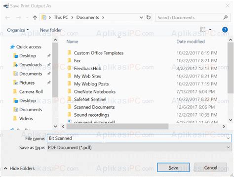 2 Cara Menyimpan Hasil Scan Dokumen Ke Format PDF