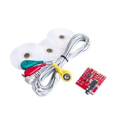 Buy Emg Muscle Sensor Module With Cable And Electrodes Online At