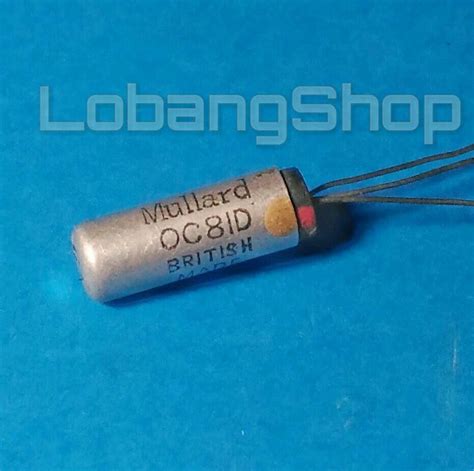 Authentic Vintage Mullard Oc81d Germanium Pnp Transistor For Audiophile Diy Projects Guitar Fuzz