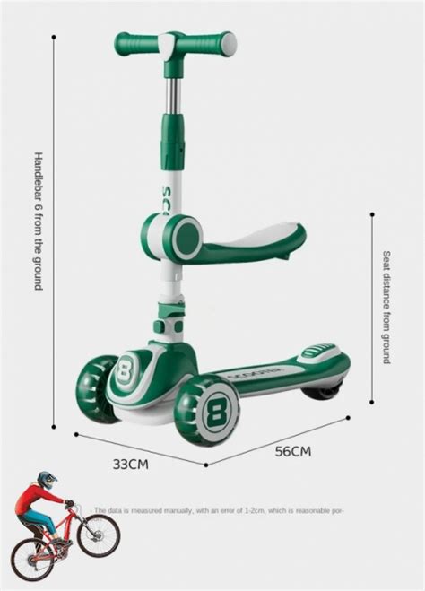 Lofty Egyensúlyozó Roller Felhajtható ülőkével Led Kerék 2 Az 1 Ben