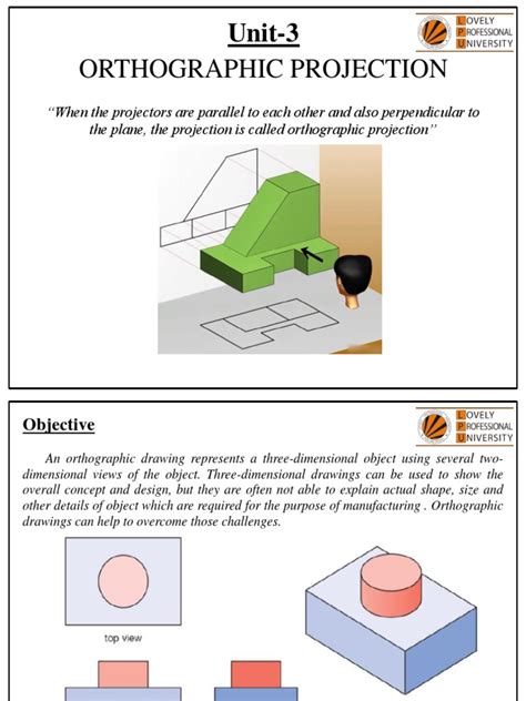Orthographic Projection Upload S Pdf Geometry Classical Geometry