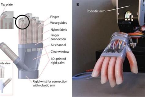 Soft Robotic Hand Can Feel Surfaces Like A Human