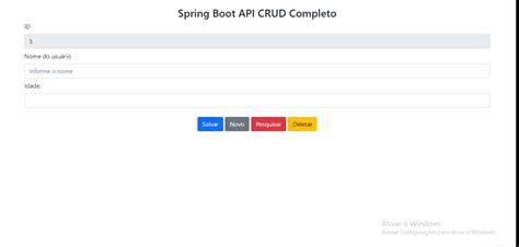 GitHub Dark1922 Spring Rest basic Crud básico JDevTreinamento