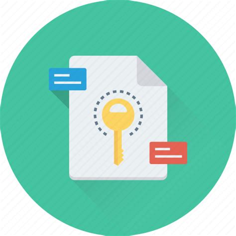 Document Encryption File Access File Security Protected File Icon