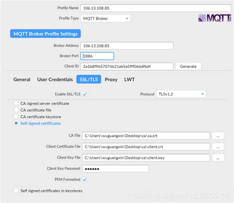 Mqtt Mosquitto Tls安全连接，单向和双向认证mqtt双向验证码 Csdn博客