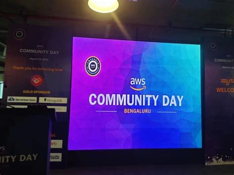 Yogeshwar S On Linkedin Acdblr2024 Awscommunityday Awsugblr