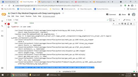 Typeerror Input Y Of Mul Op Has Type Float32 That Does Not Match
