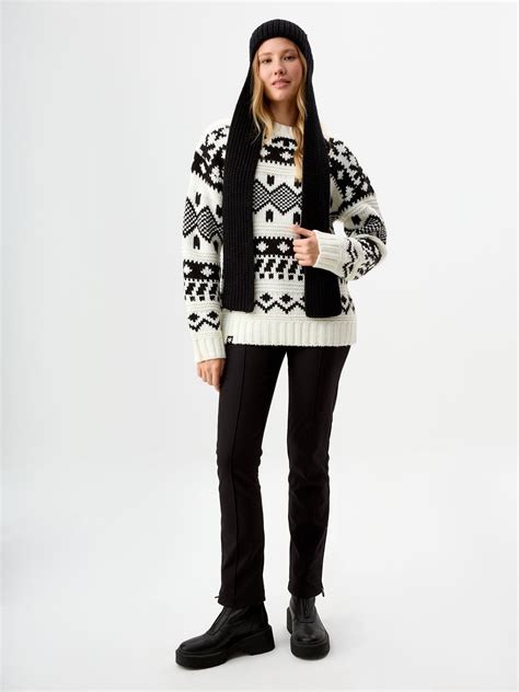 Утепленные брюки из коллекции sela х i’m siberian цвет: черный, артикул ...