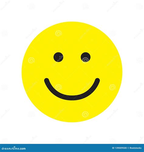 Smile Icon Happy Face Symbol Stock Vector Illustration Of Lips Cheerful 139009500