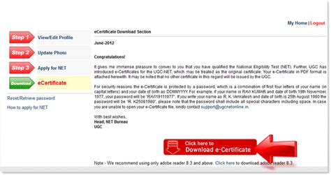 Procedure To Get Net Certificate Of Joint Csir Ugc Net Last Year