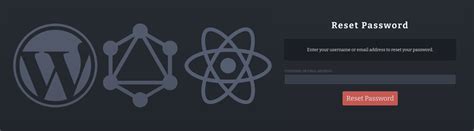 Headless Wordpress Password Reset With Reactjs And Wpgraphql Mike Jolley