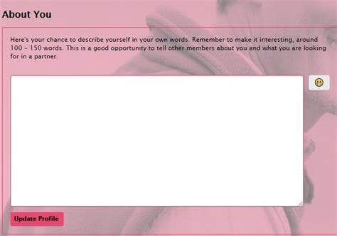 How To Create A Dating Profile Men Women S Examples