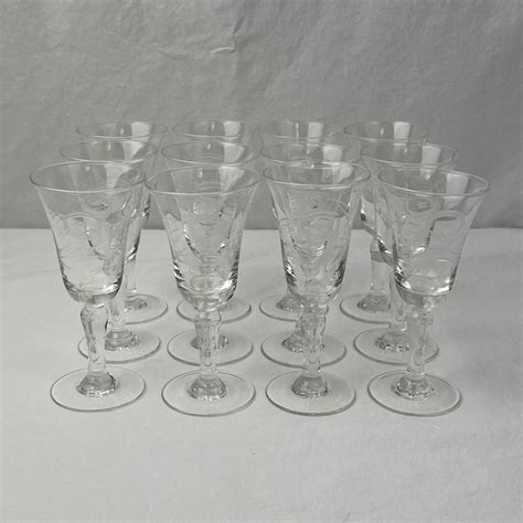 Vintage Schnapps Glasses Etsy