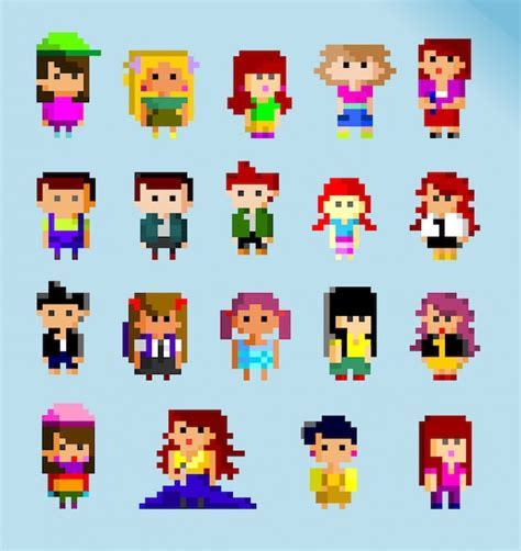People 8 Bit Wadaef
