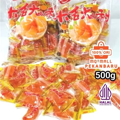 Mandarin Orange Jelly Candy Naraya 500gr Shopee Philippines
