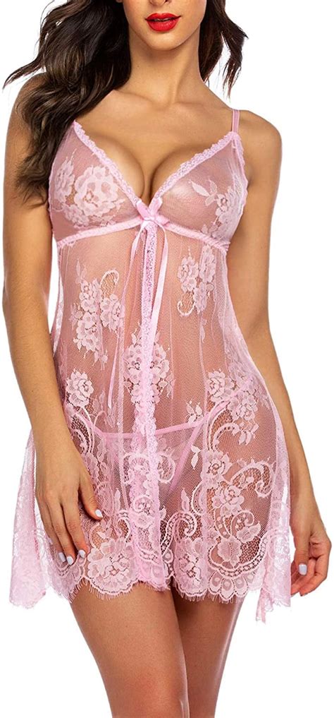 Avidlove Lingerie For Women Honeymoon V Neck Nighwear Sexy Exotic