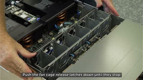 Thinksystem Sr950 V3 Installing A Fan Cage Youtube