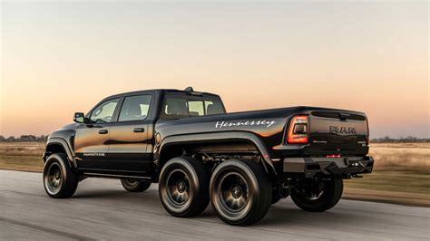Hennessey Mammoth 6x6 Ram Trx Truck Packs Over 1000 Hp