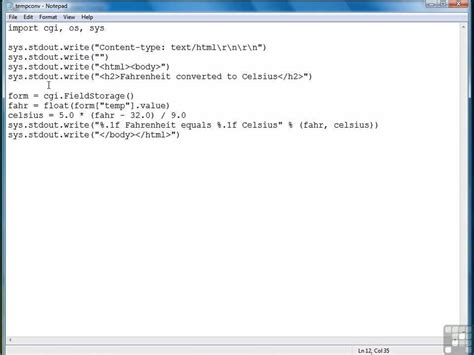 Episode 32 Form Processing With Python And Cgi By Learn Python