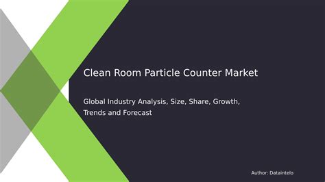 Clean Room Particle Counter Market Report Global Forecast From 2025 To 2033
