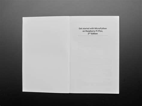 Get Started With Micropython On Raspberry Pi Pico 2nd Impression Id 4898 Adafruit