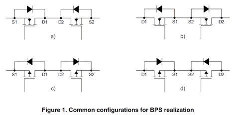 Power Mosfet Bidirectional Switch Utahpna