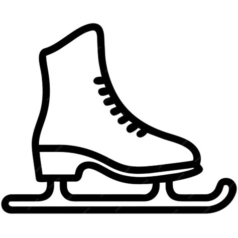 Premium Vector Ice Skate Icon Outline
