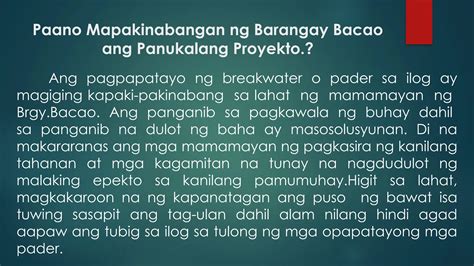 Q1 M5 Mga Dapat Gawin Sa Pagsulat Ng Panukalang Proyekto Pptx