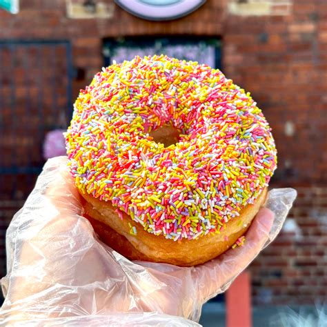 Sprinkles Ring Donut Vegan Doboy Donuts
