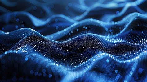 Abstract Blue Wave Pattern Stock Illustration Illustration Of Curve 331740434