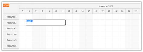 Javascript Scheduler Keyboard Navigation Daypilot Code