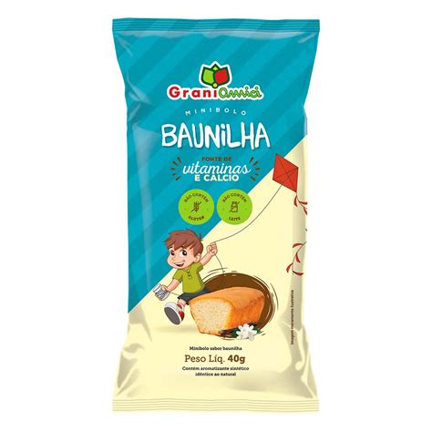 Mini Bolo Baunilha Bambini Food
