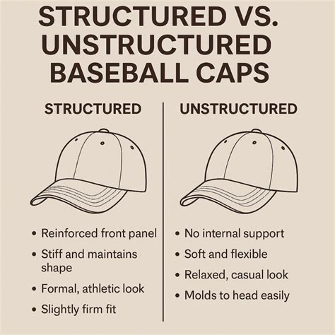 Structured Vs Unstructured Baseball Caps Sumkcaps