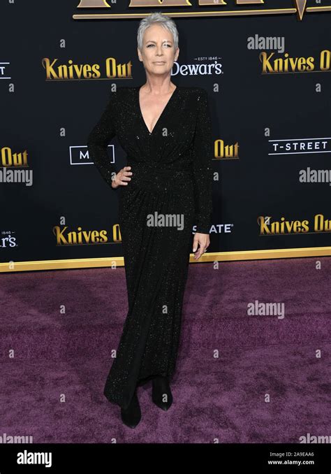 Westwood California Usa 14th Nov 2019 Jamie Lee Curtis Knives