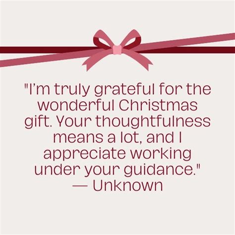 120 Thoughtful Thank You Note For Christmas T That Spread Joy