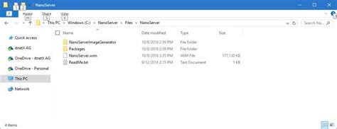 How To Create A Nano Server Image Using Powershell Thomas Maurer