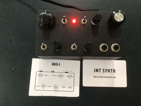 JMT Synth NVO 1 Analog Synth Reverb