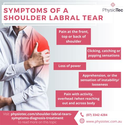 Shoulder Labral Tears Symptoms Diagnosis Treatment