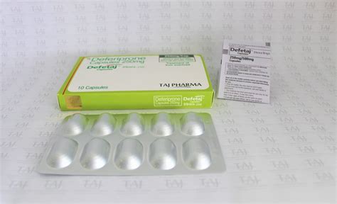 Deferiprone Capsules 250mg Generics Products Taj Generics