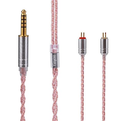 New Yinyoo 6 Core Pink Copper Cable 253544mm Balanced Cable With