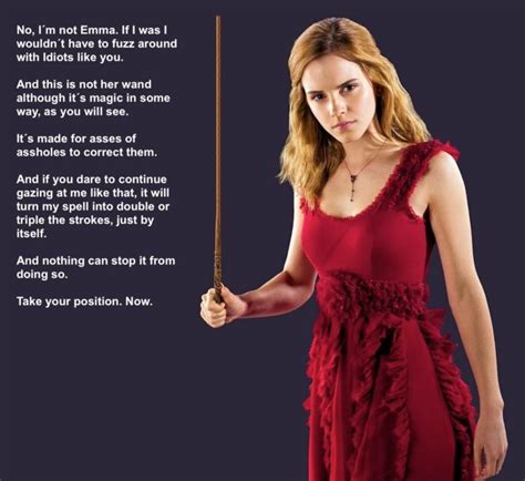 Emma Watson Femdom Caption ~ Celebrity Rule 34 Femdom Club