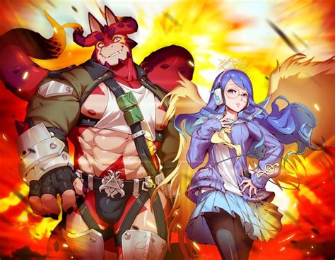 Cthugha And Leanan Sidhe Tokyo Houkago Summoners Drawn By Jacketbear