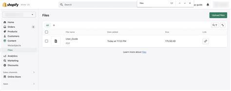 How To Add A Pdf File To Shopify Product Pages Like A Pro