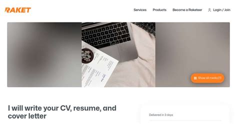 I Will Write Your CV Resume And Cover Letter By Delacernaj767 Raket PH