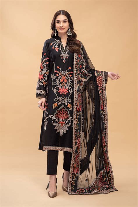 Suit Black Css 605 Mariab Designs Pk