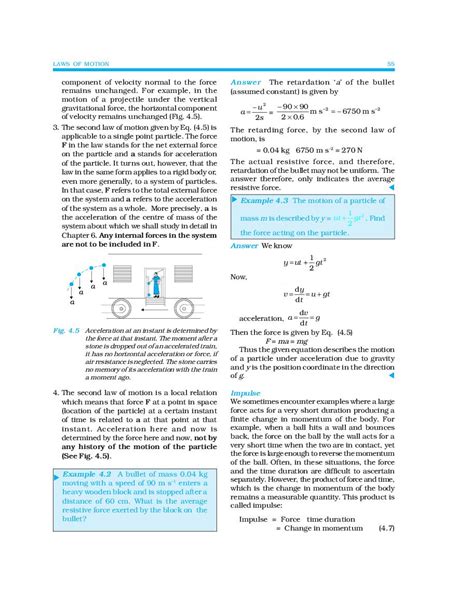 Ncert Book Class 11 Physics Chapter 4 Motion In A Plane Aglasem Schools