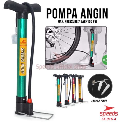 Jual ♧u94 Speeds Pompa Angin Mini Ban Sepeda Motor Ban Sepeda
